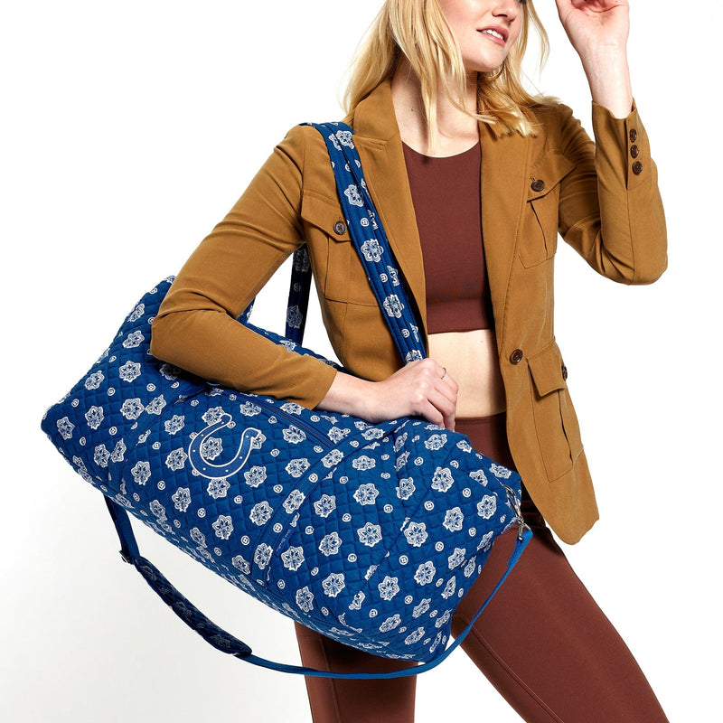 VERA BRADLEY NFL Large Travel Duffel Bag